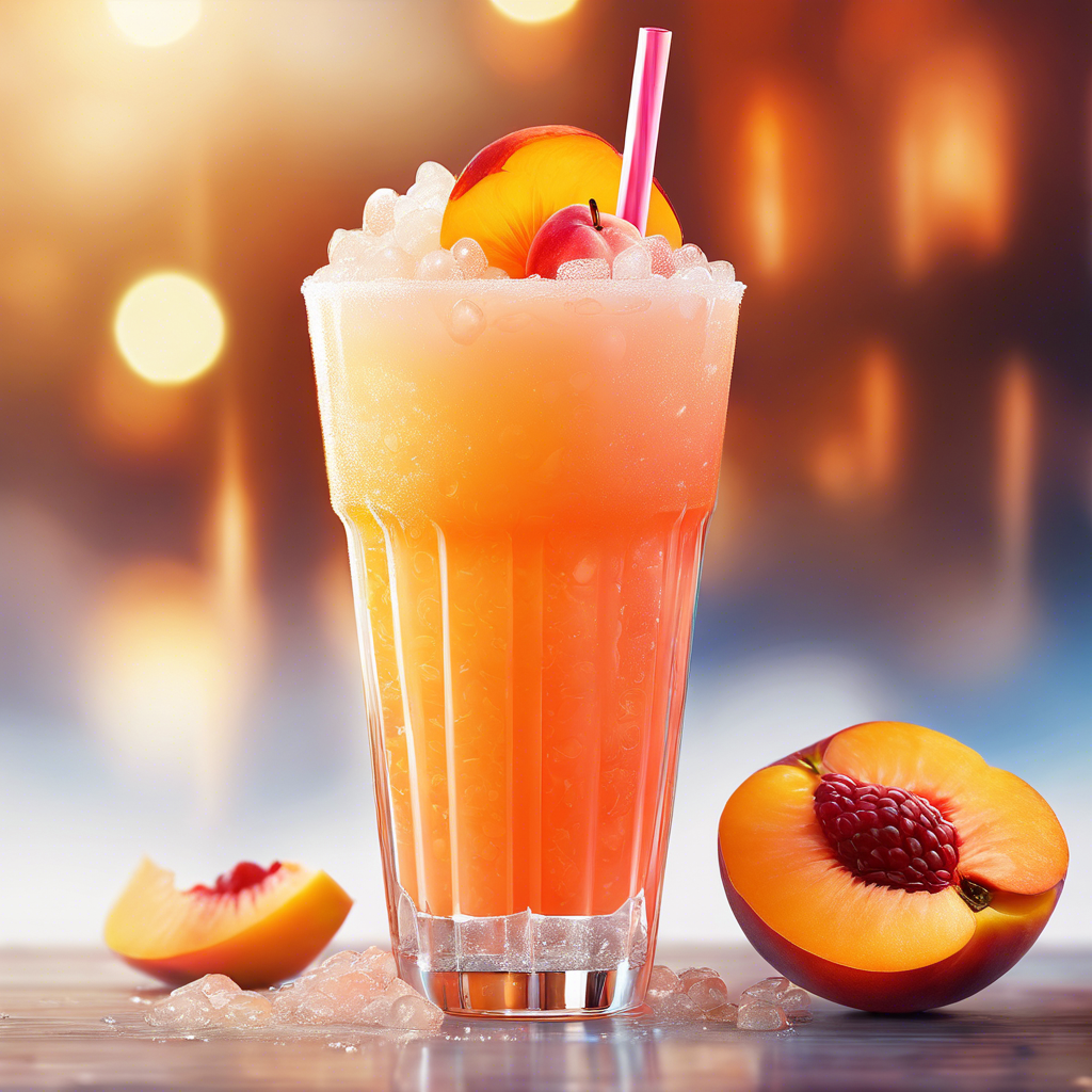 Saveur de Slush à la Pêche 🍑 – Les Saveurs de Matante