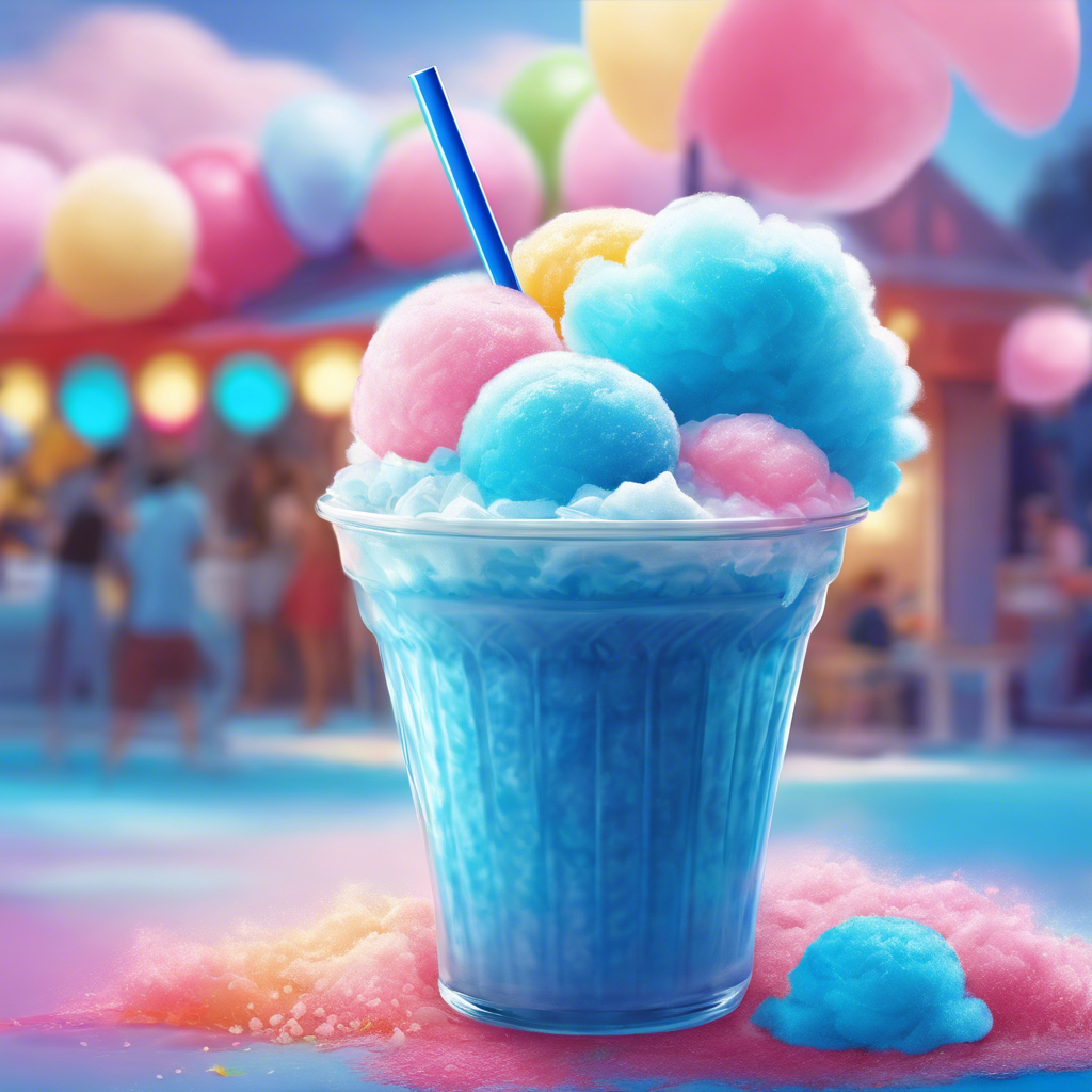 Saveur de Slush à la Barbe à Papa 🎠 – Les Saveurs de Matante