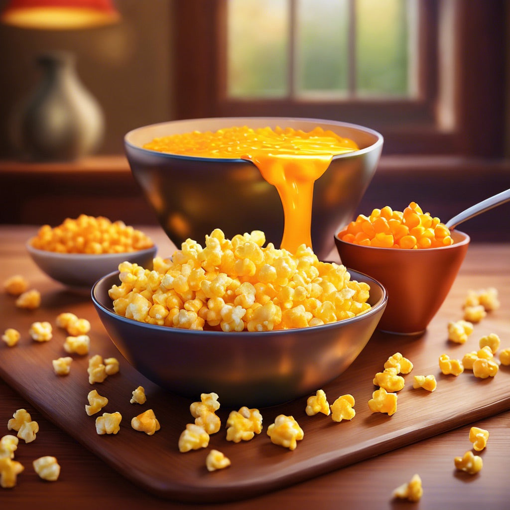 Assaisonnement pour Popcorn à saveur de Cheddar Jaune – Les Saveurs de ...